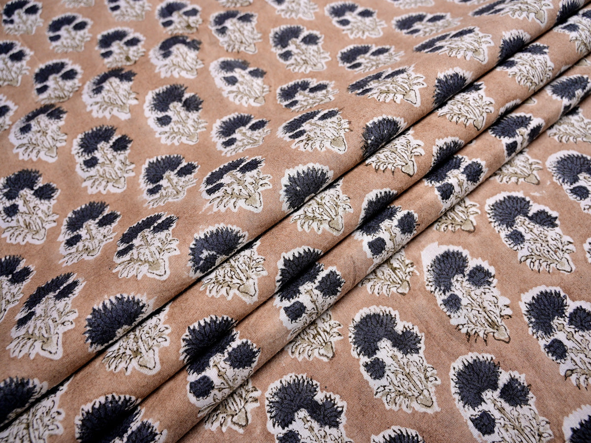 Cotton Dusty – Indian Buti Print Material by the Yard – Indo Libas
